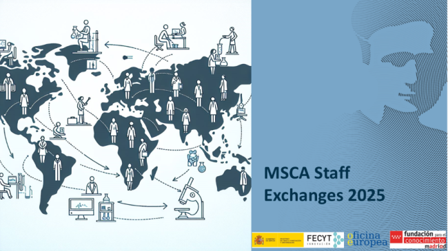 Sesiones informativas y documentación de apoyo Convocatoria de intercambio de personal MSCA SE ...